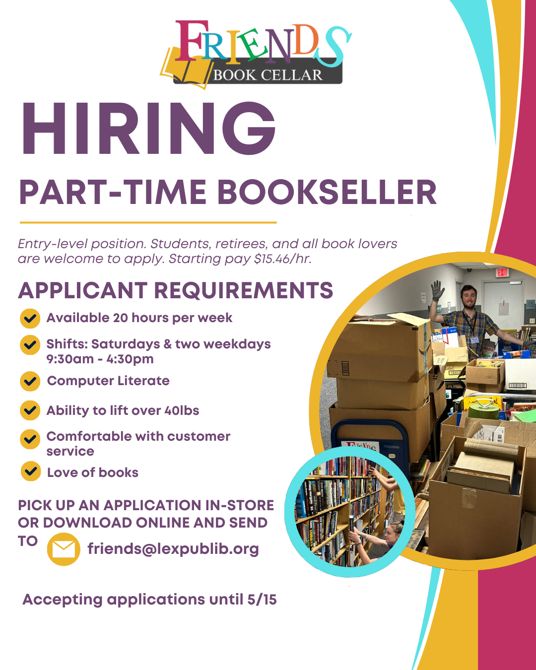 Friends of the Lexington Public Library | Lexington Public Library